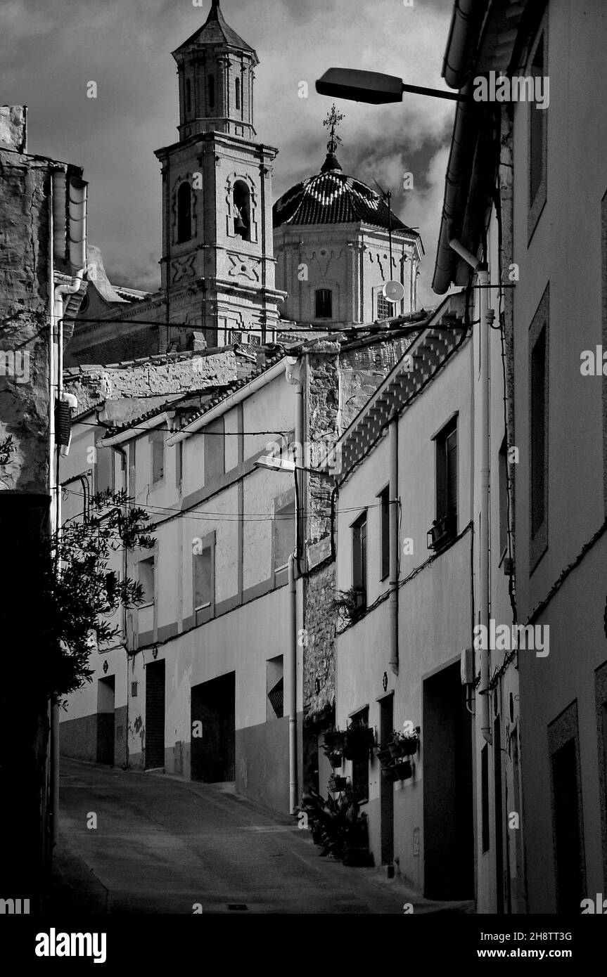Spain village Black and White Stock Photos & Images - Alamy