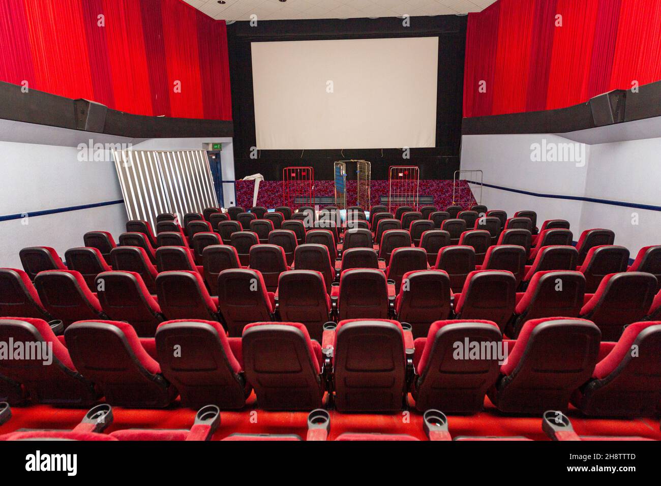 Belfast, UK. 20th April 2021: Movie House Cinema on Dublin Road last ...
