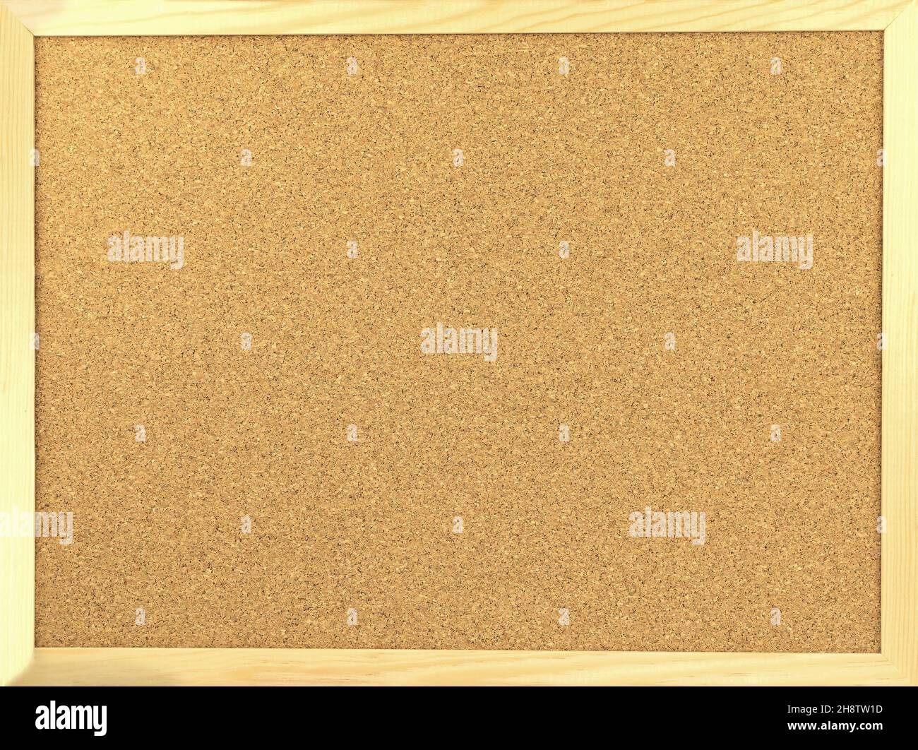 Blank notice board made of cork as backdrop. Wood background for text ...