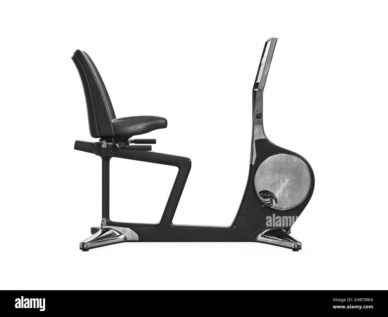 Multifunctional gym machine, right view isolated on white background ...