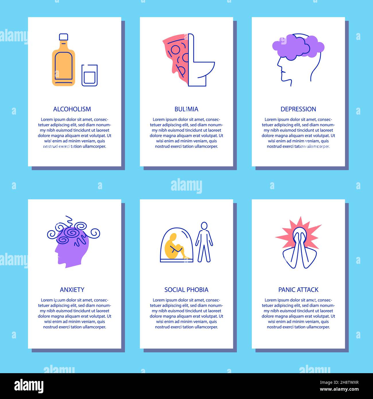 Alcohol use disorder poster hi-res stock photography and images - Alamy