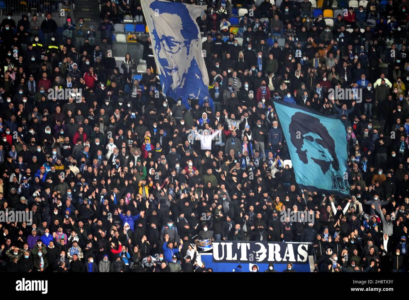 Ssc napoli flag hi-res stock photography and images - Alamy