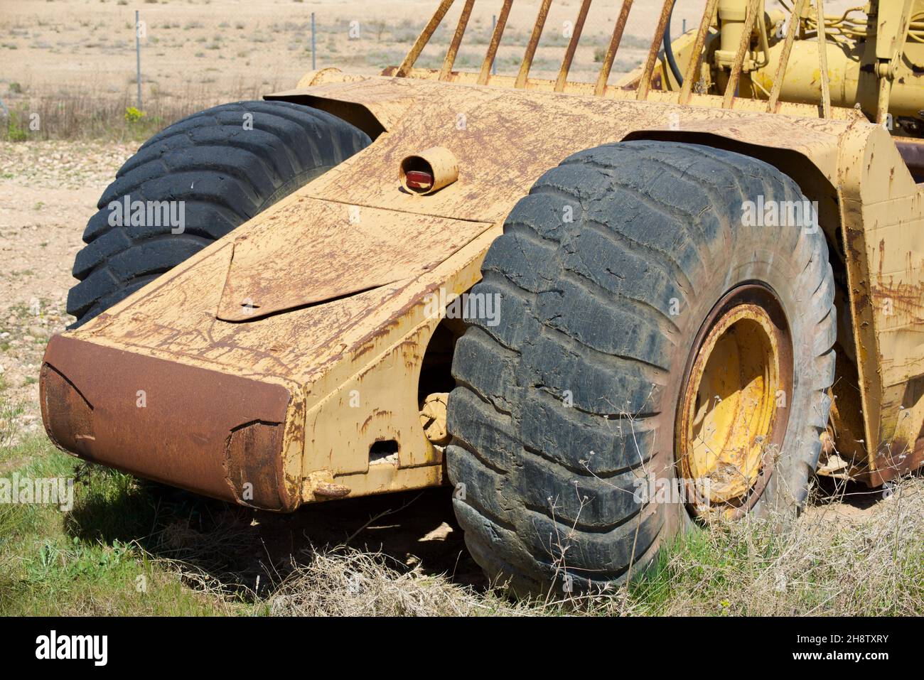 Close-up of public works machinery Stock Photo - Alamy