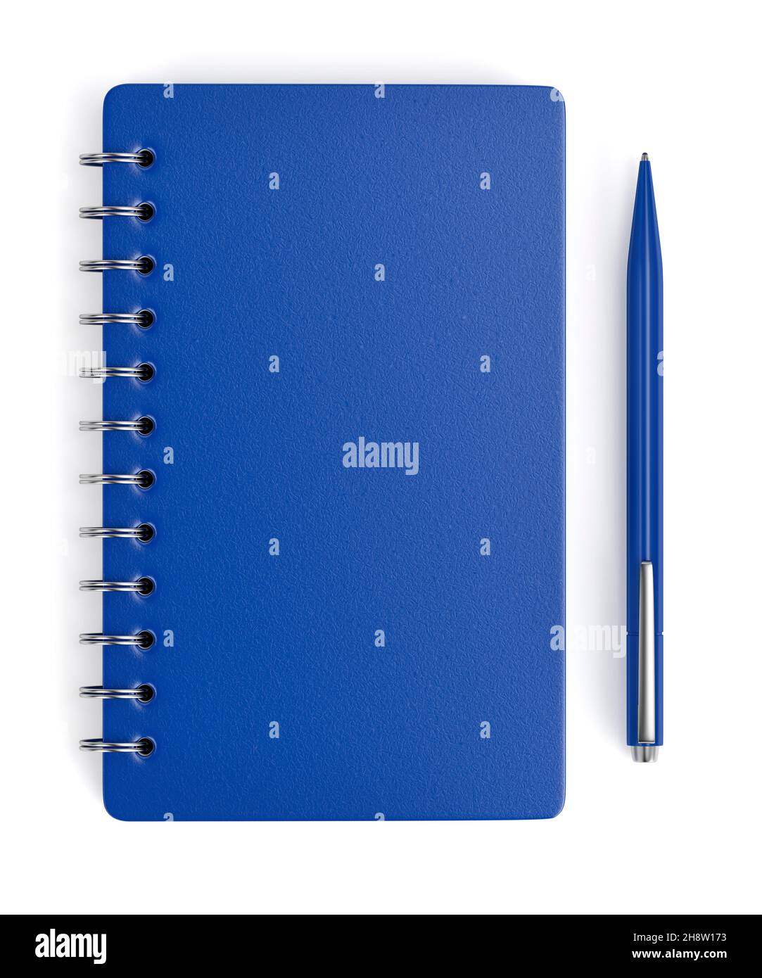 Pen and paper top view Cut Out Stock Images & Pictures - Alamy