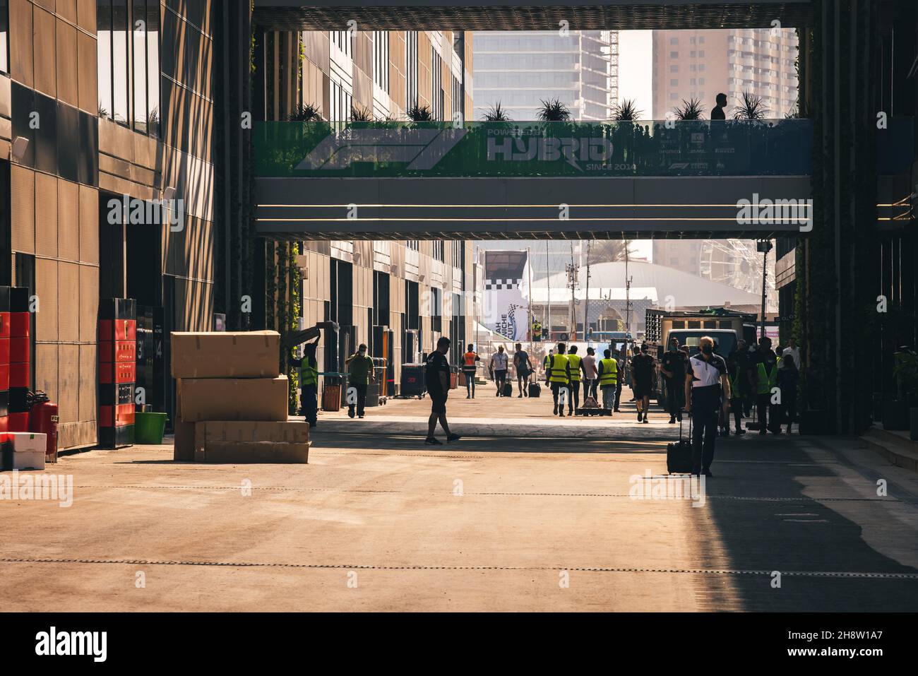 Jeddah, Saudi Arabia. 02nd Dec, 2021. Paddock atmosphere. Saudi Arabian ...