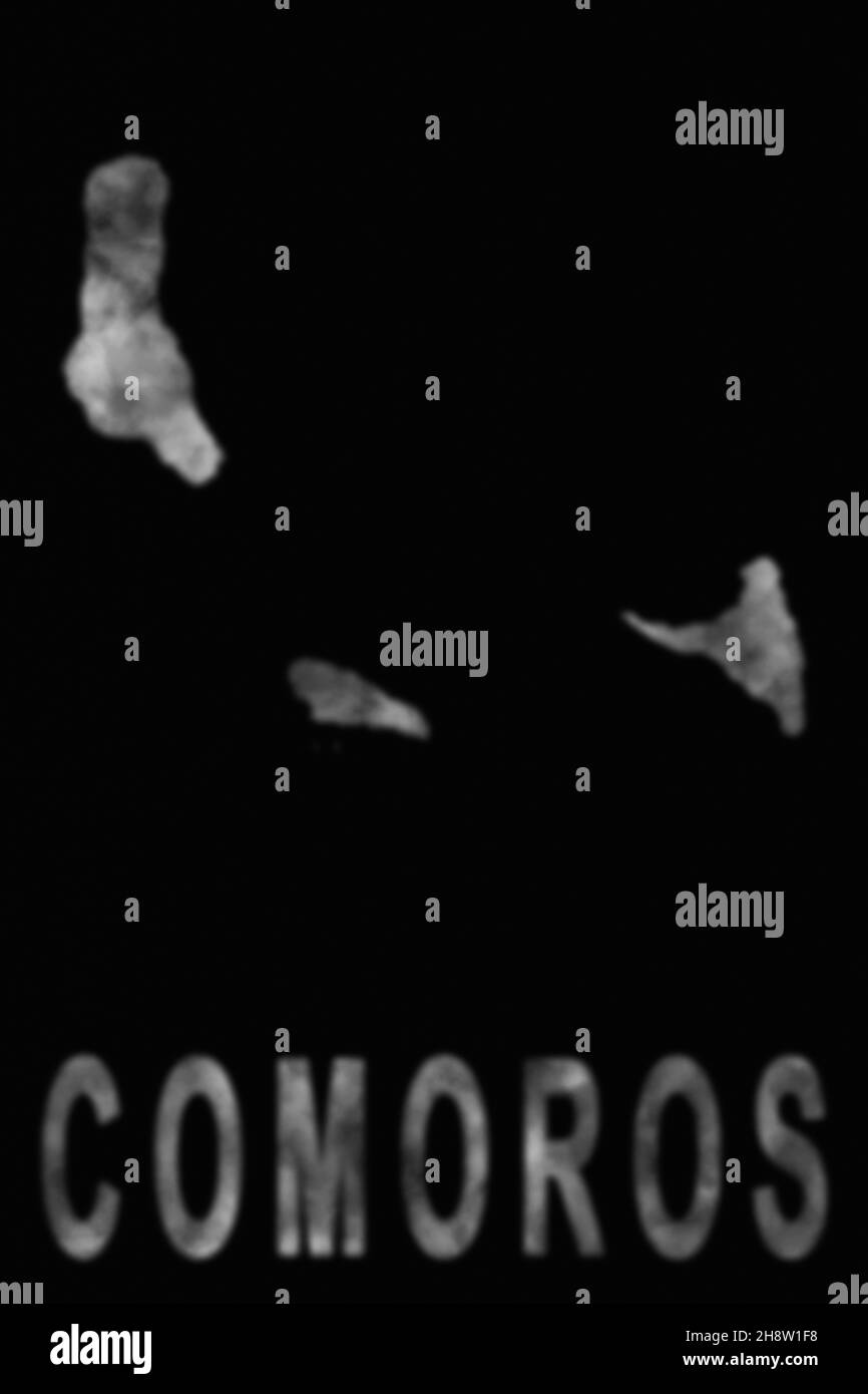 Map of Comoros made of smoke, Air pollution, ecology Stock Photo - Alamy
