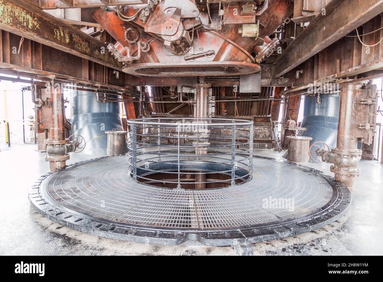 Old foundry facilities, now part of Parque Fundidora Foundry Park in ...