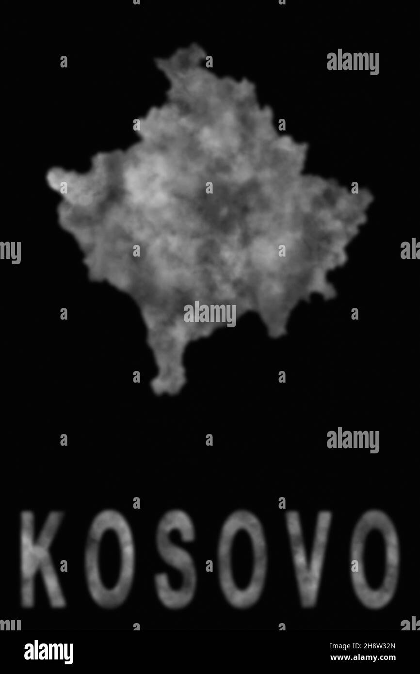 Map of Kosovo made of smoke, Air pollution, ecology Stock Photo - Alamy Map of Kosovo made of smoke, Air pollution, ecology Stock Photo - Alamy