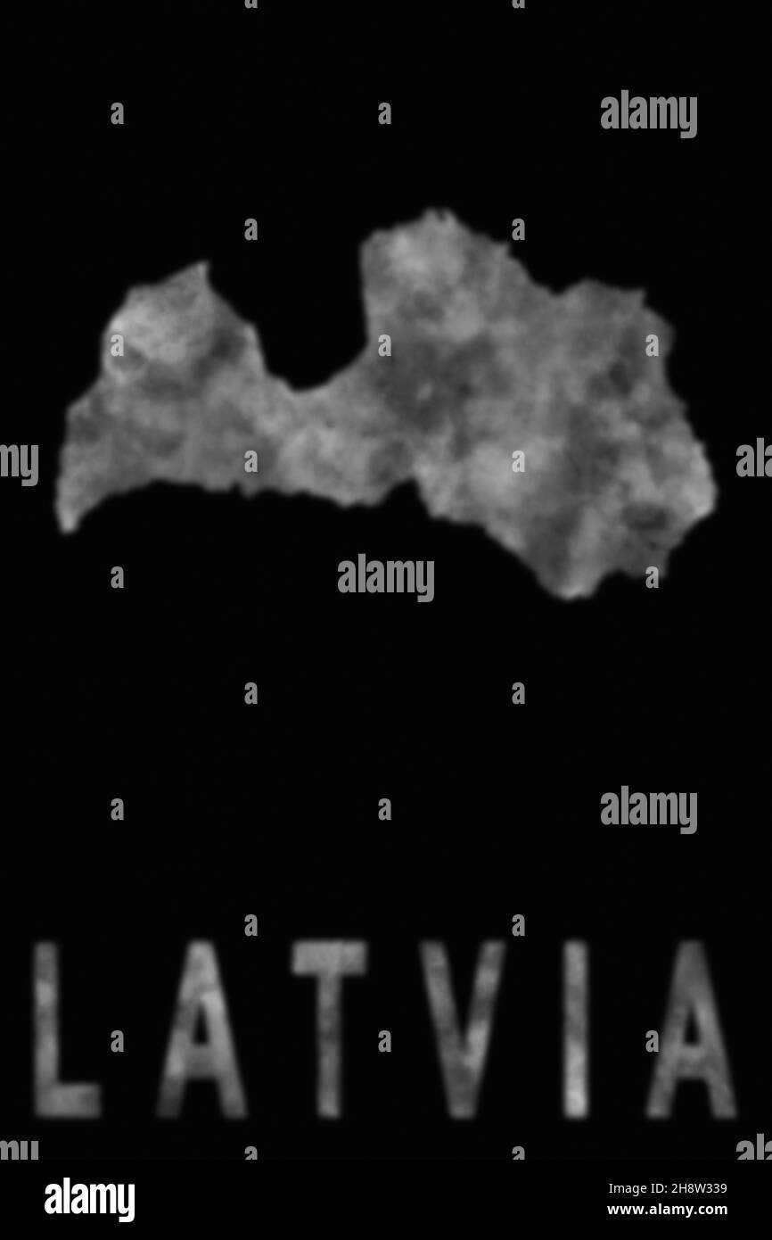Map of Latvia made of smoke, Air pollution, ecology Stock Photo - Alamy