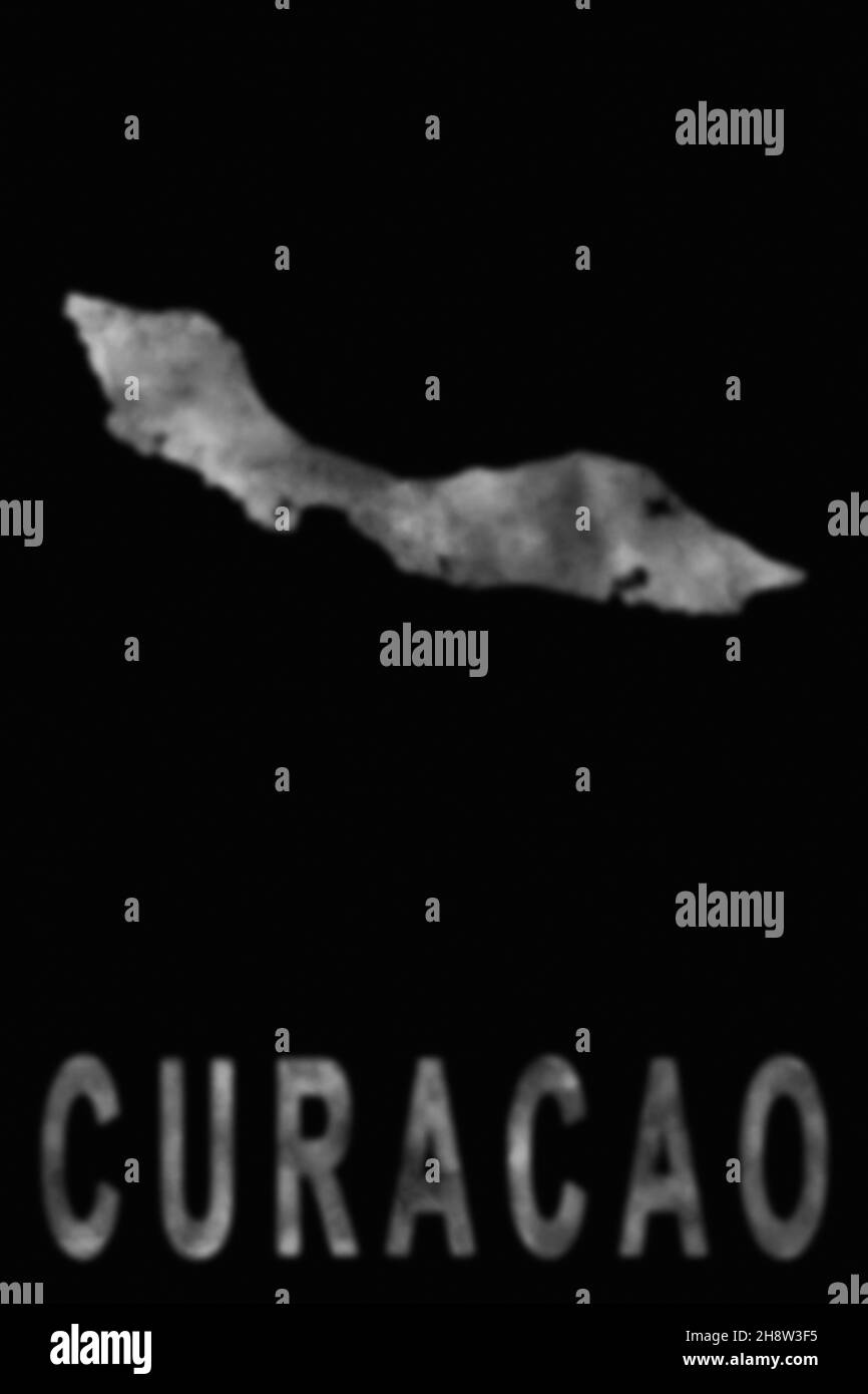 Map of Curacao made of smoke, Air pollution, ecology Stock Photo - Alamy