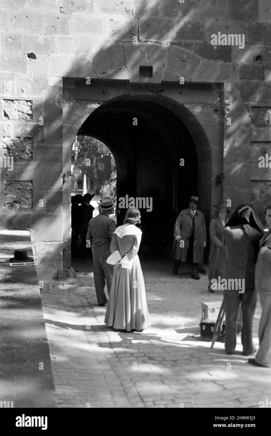 Kamera einrichten am Set zu Liselotte von der Pfalz, Regie: Carl ...