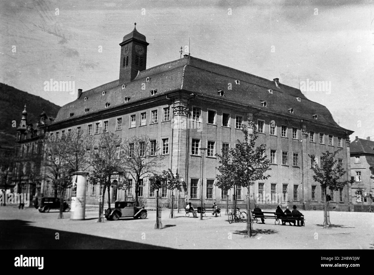 Gebäude am Set zu Liselotte von der Pfalz, Regie: Carl Froelich, 1935 ...