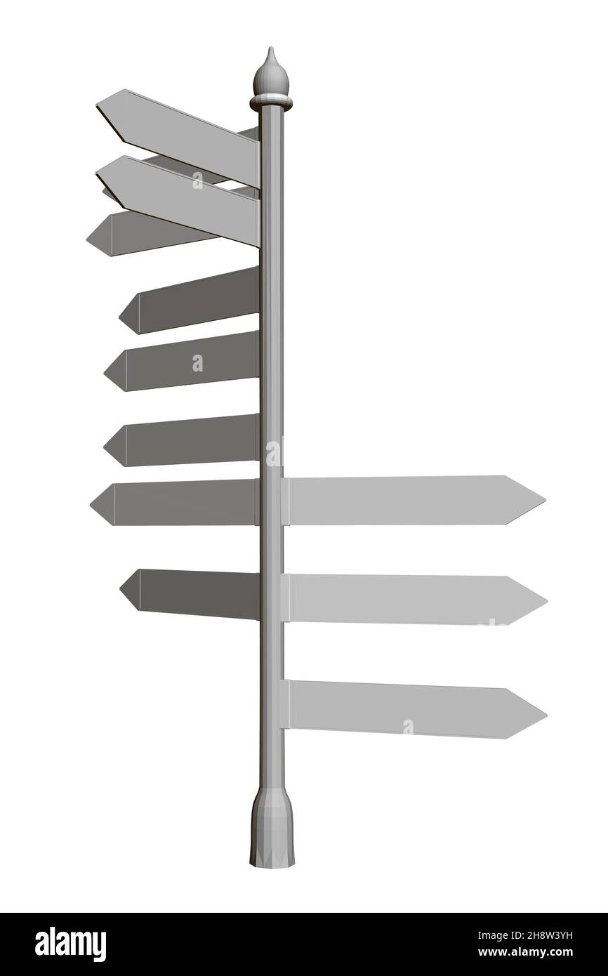 Wood directions sign Stock Vector Images - Alamy