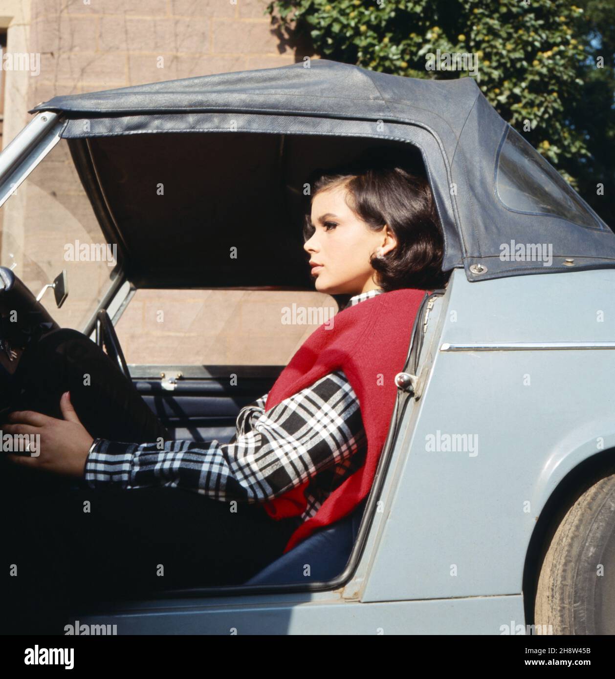 Uschi Glas, deutsche Schauspielerin, Deutschland Mitte 1960er Jahre. German actress Uschi Glas ...