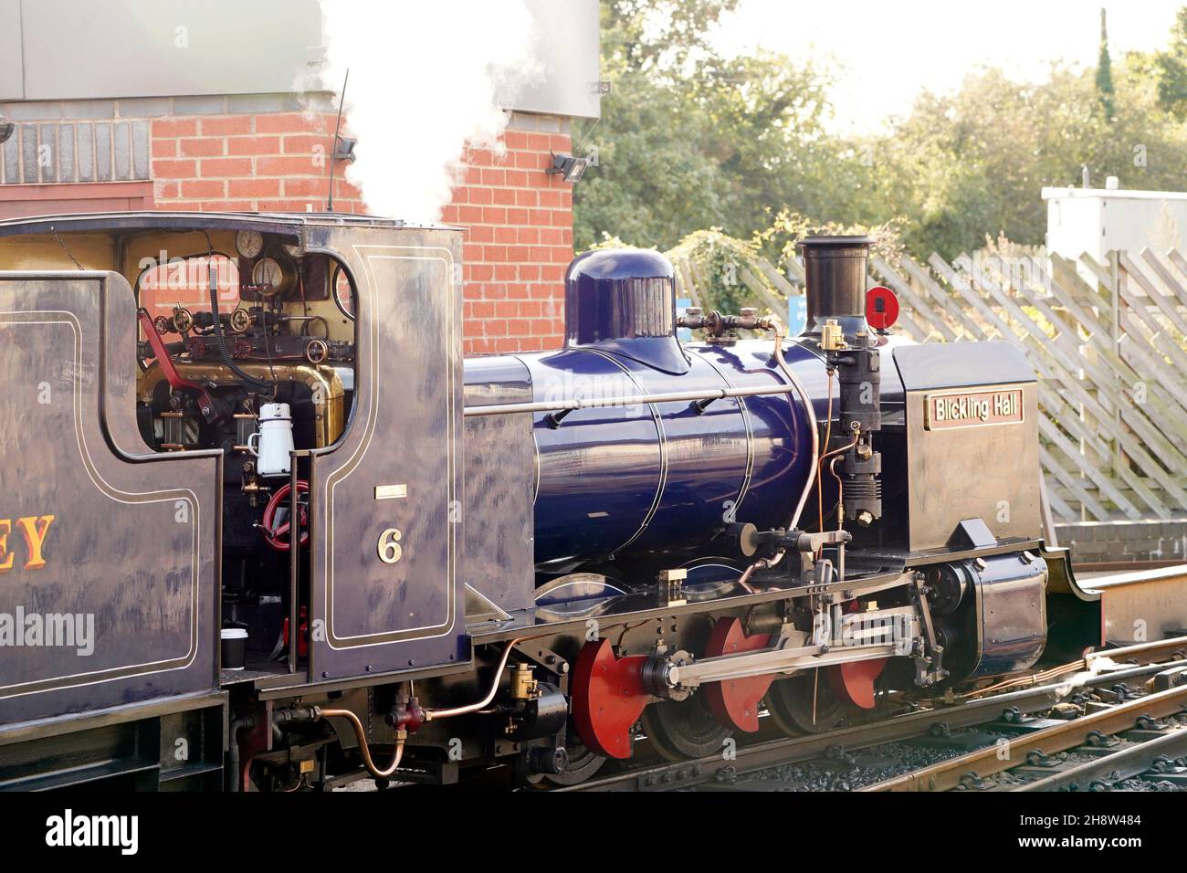 Bure valley railway Stock Photo - Alamy
