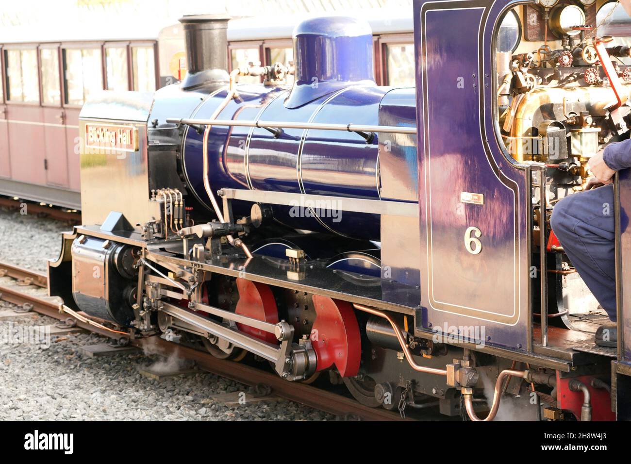 Bure valley railway Stock Photo - Alamy