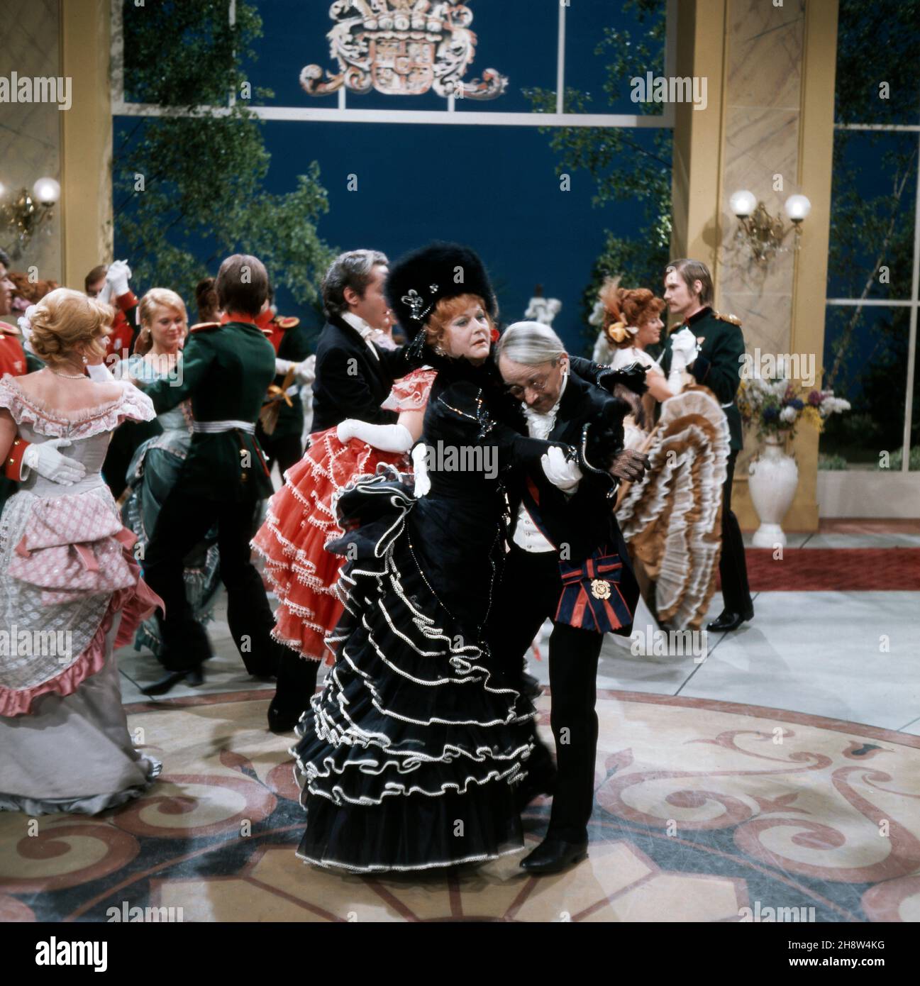 Der Letzte Walzer, Operette von Oscar Strauss, ZDF Fernsehverfilmung ...