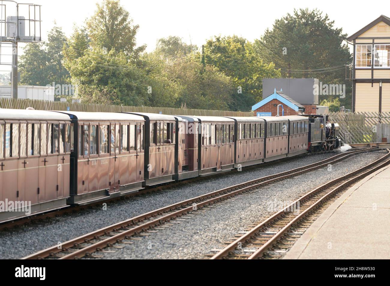 Bure valley railway Stock Photo - Alamy