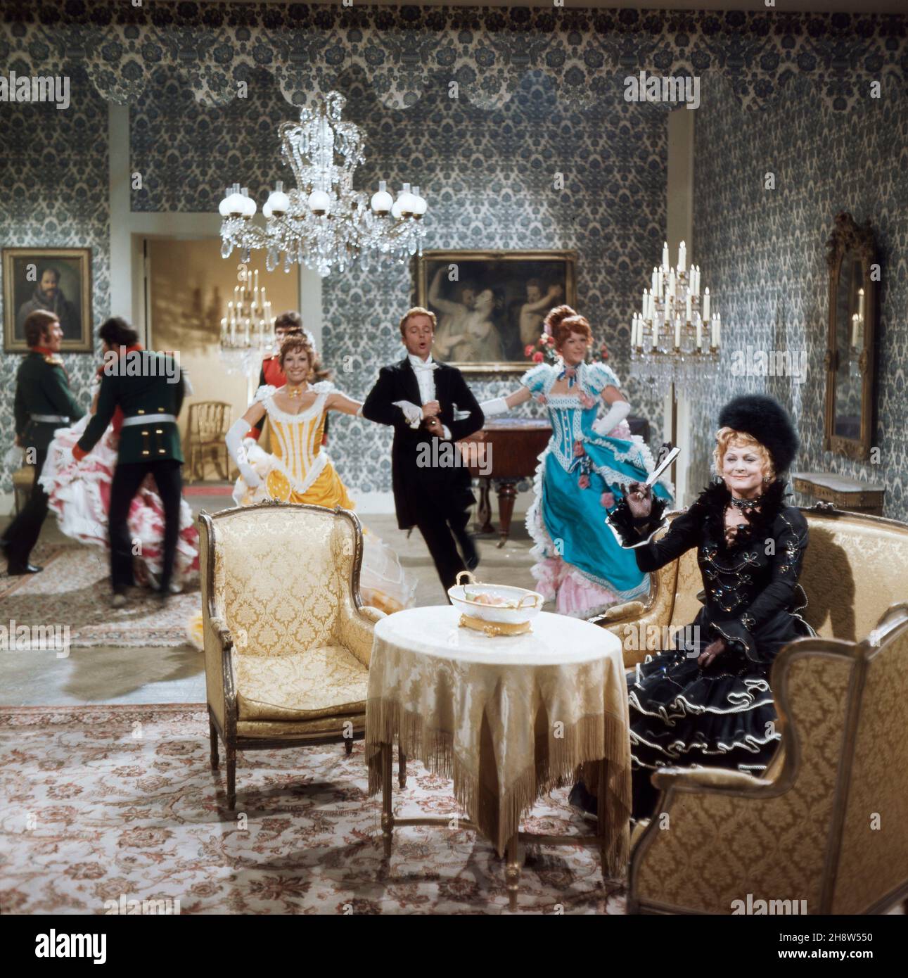 Der Letzte Walzer, Operette von Oscar Strauss, ZDF Fernsehverfilmung ...