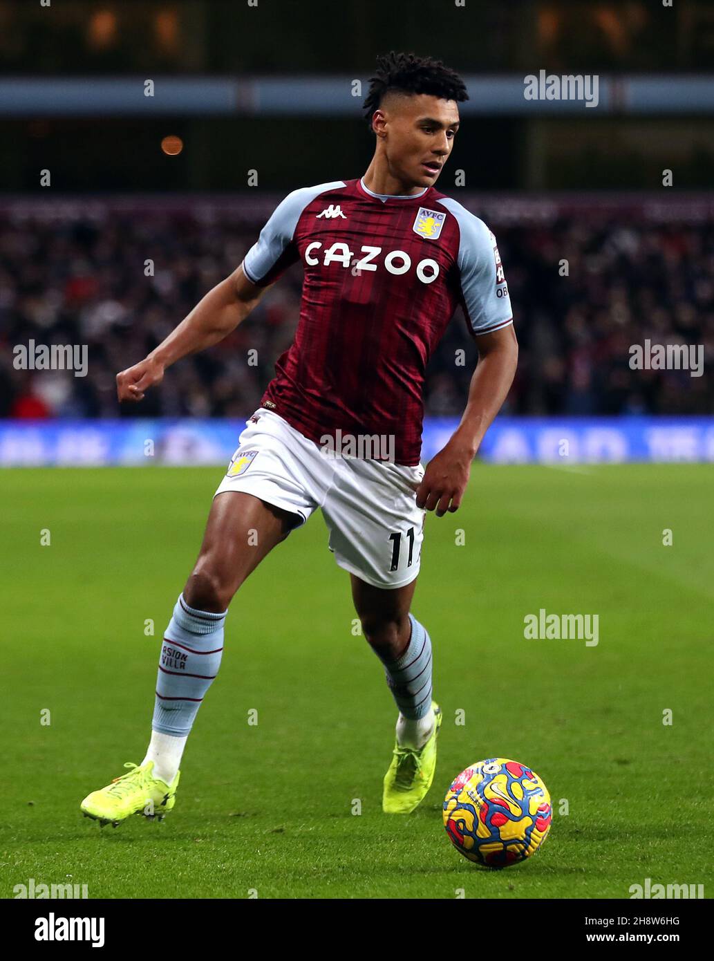 Aston Villa's Ollie Watkins during the Premier League match between ...