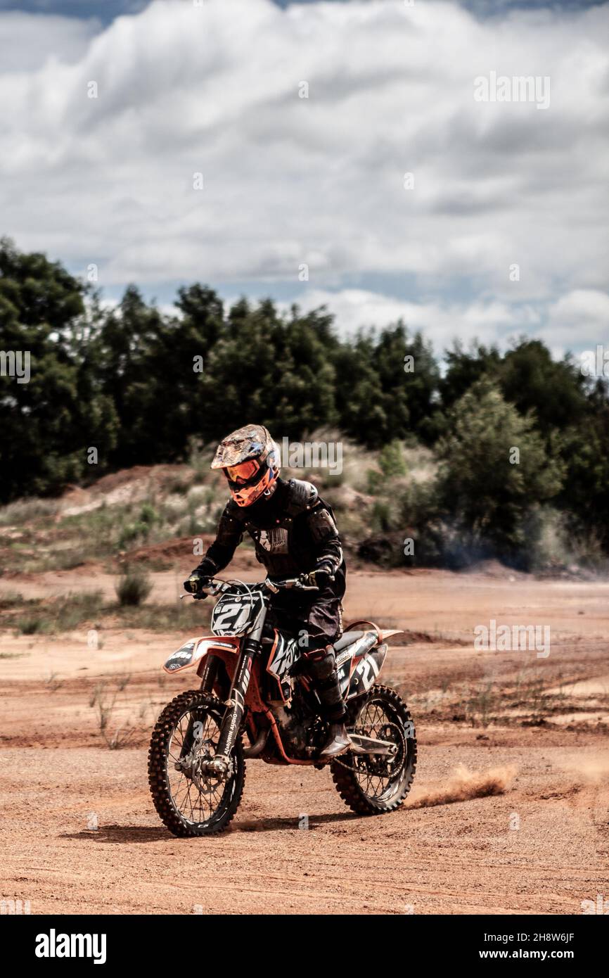 Off Road Motorcross Stock Photo - Alamy
