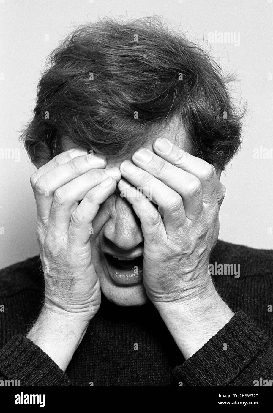 Suicidal man Black and White Stock Photos & Images - Alamy