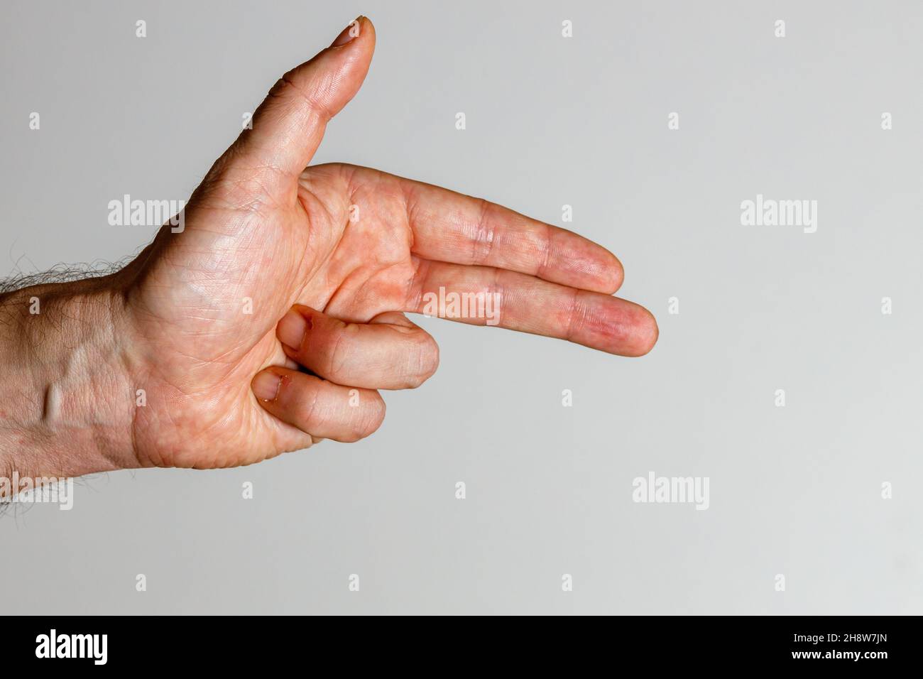 Hand gestures for communication hi-res stock photography and images - Alamy