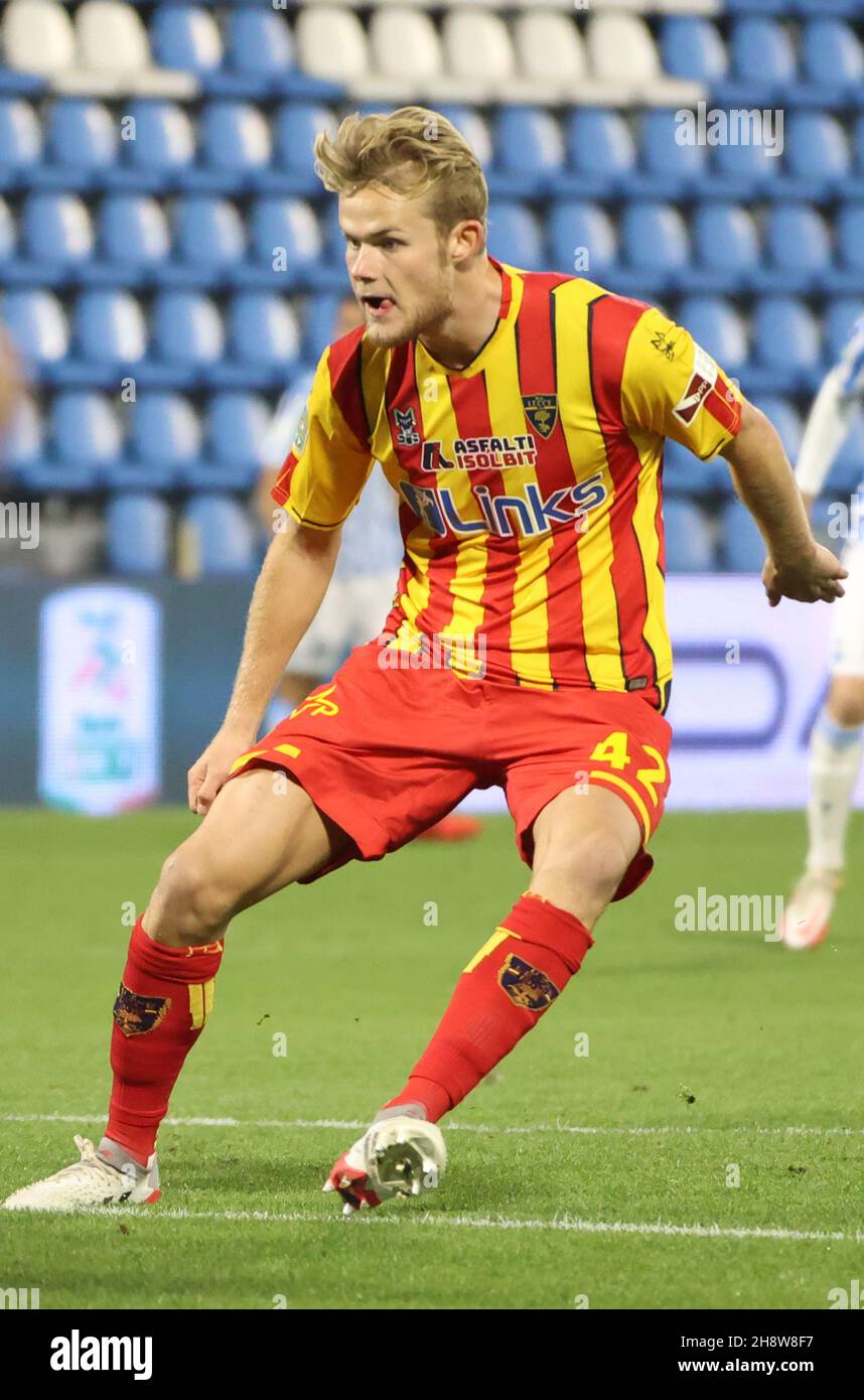 Morten Hjulmand (u.s. Lecce 1908) during the Italian Football ...