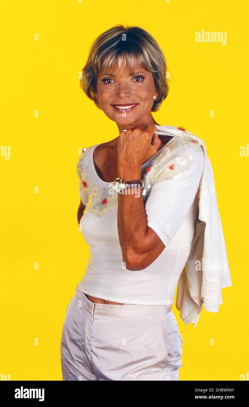 Uschi Glas, deutsche Schauspielerin, Deutschland 2000. German actress Uschi Glas, Germany 2000 ...
