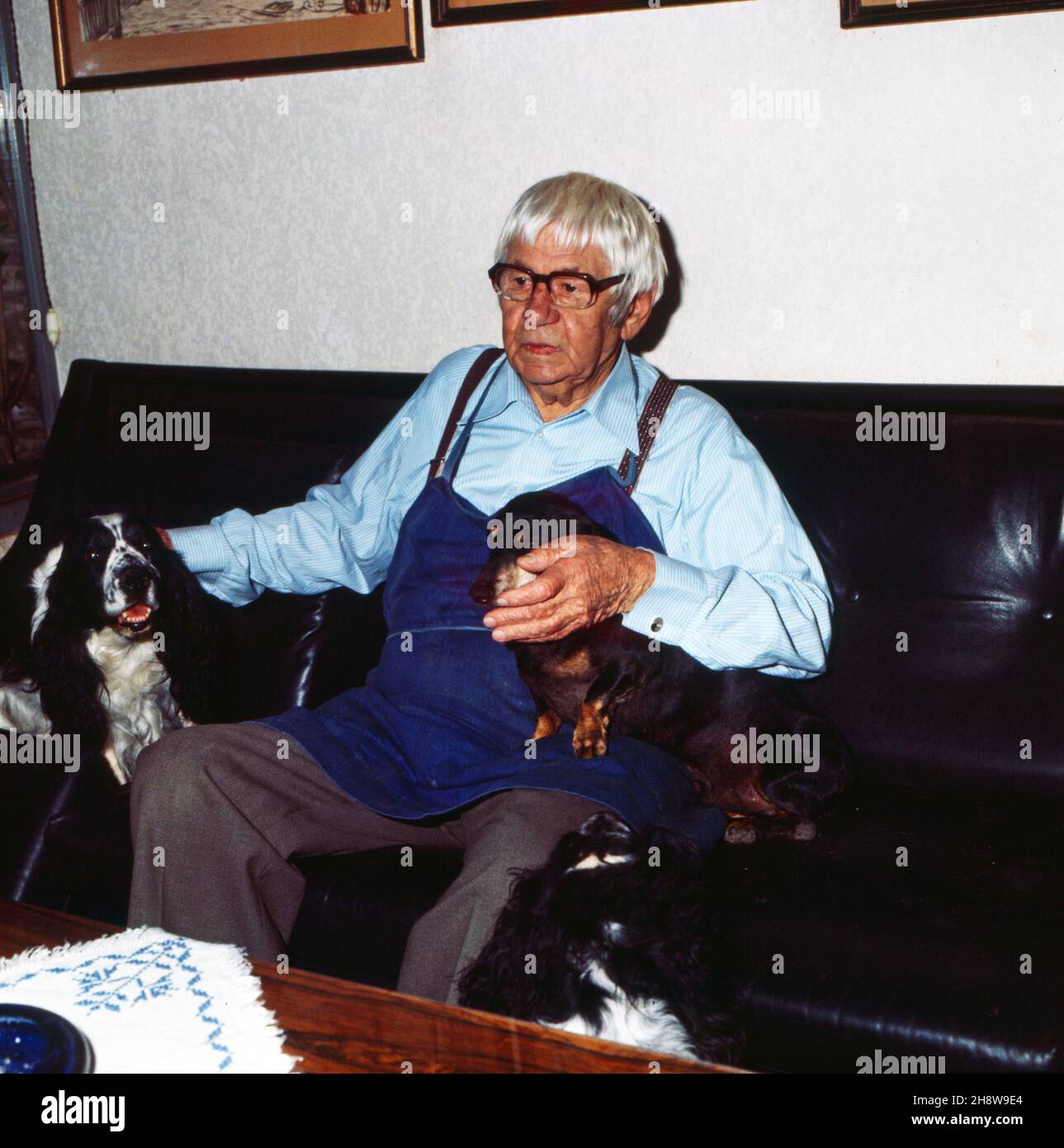 Paul Hörbiger, österreichischer Schauspieler, in der Sendereihe "Der ...