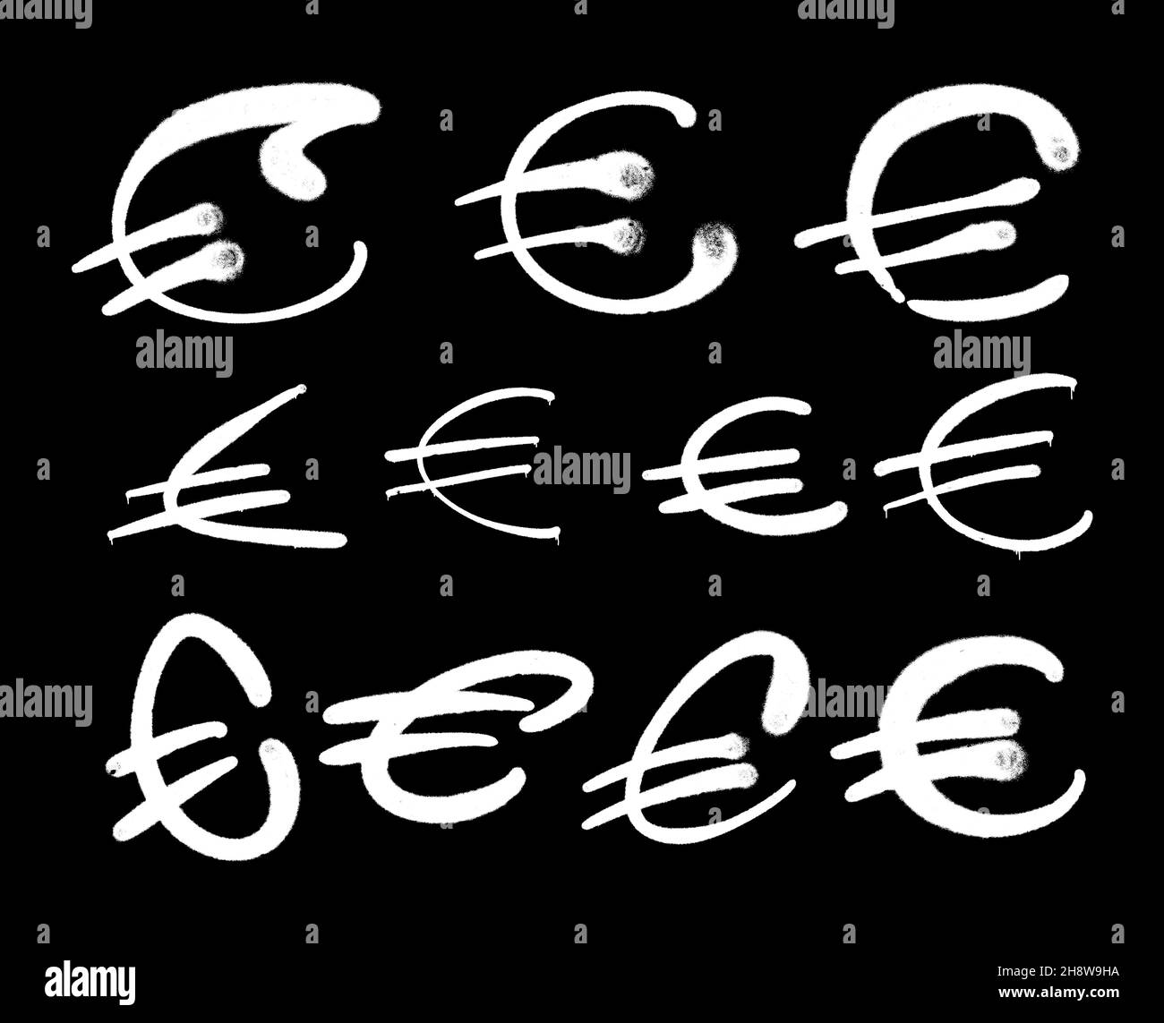 National currency icon euro international Stock Vector Image & Art - Alamy