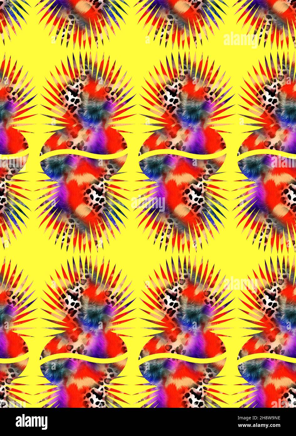 African textile digital designs hi-res stock photography and images - Alamy
