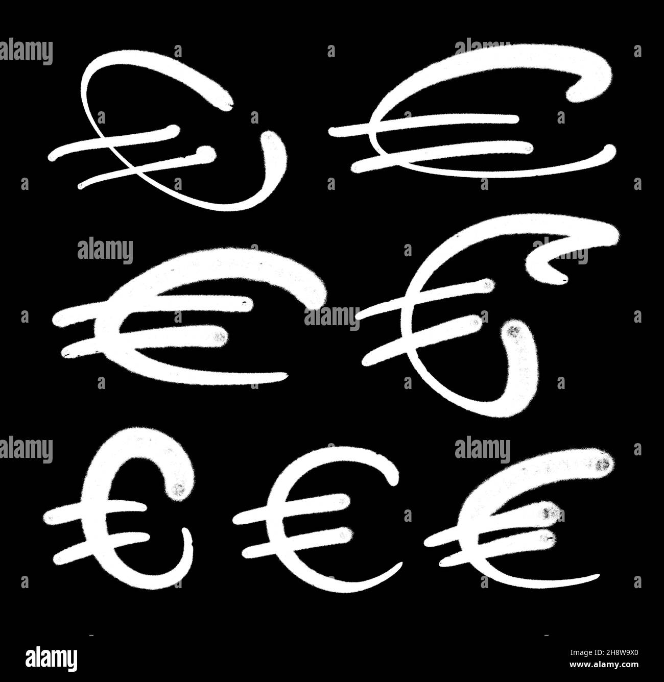 National currency icon euro international Stock Vector Image & Art - Alamy