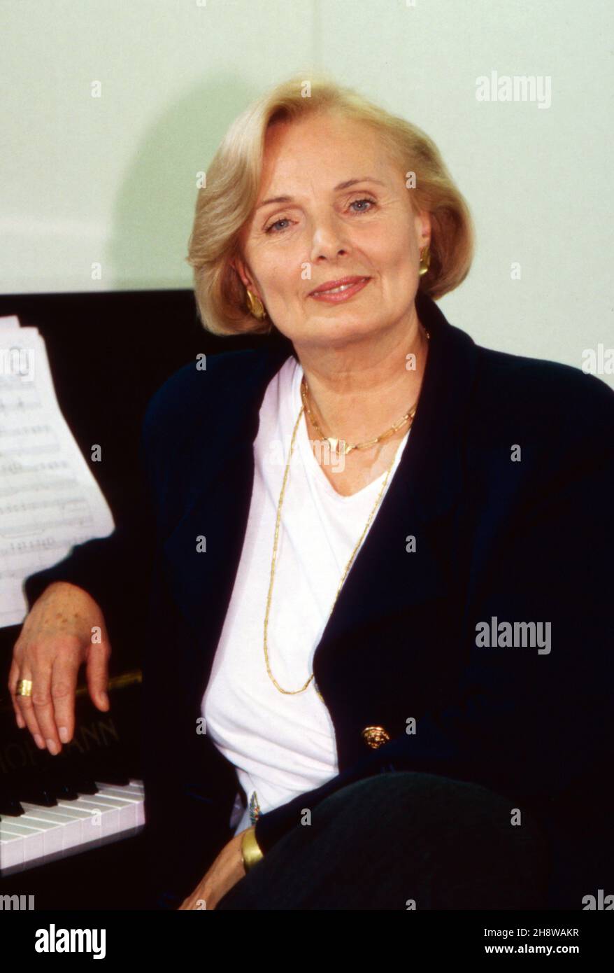 Ruth Maria Kubitschek, deutsch schweizerische Schauspielerin, am ...