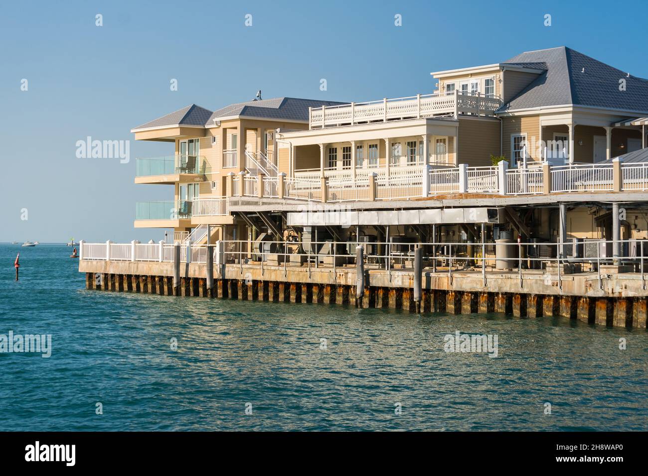Key West,USA-march 18,2018:Strolling the Key West waterfront during a ...