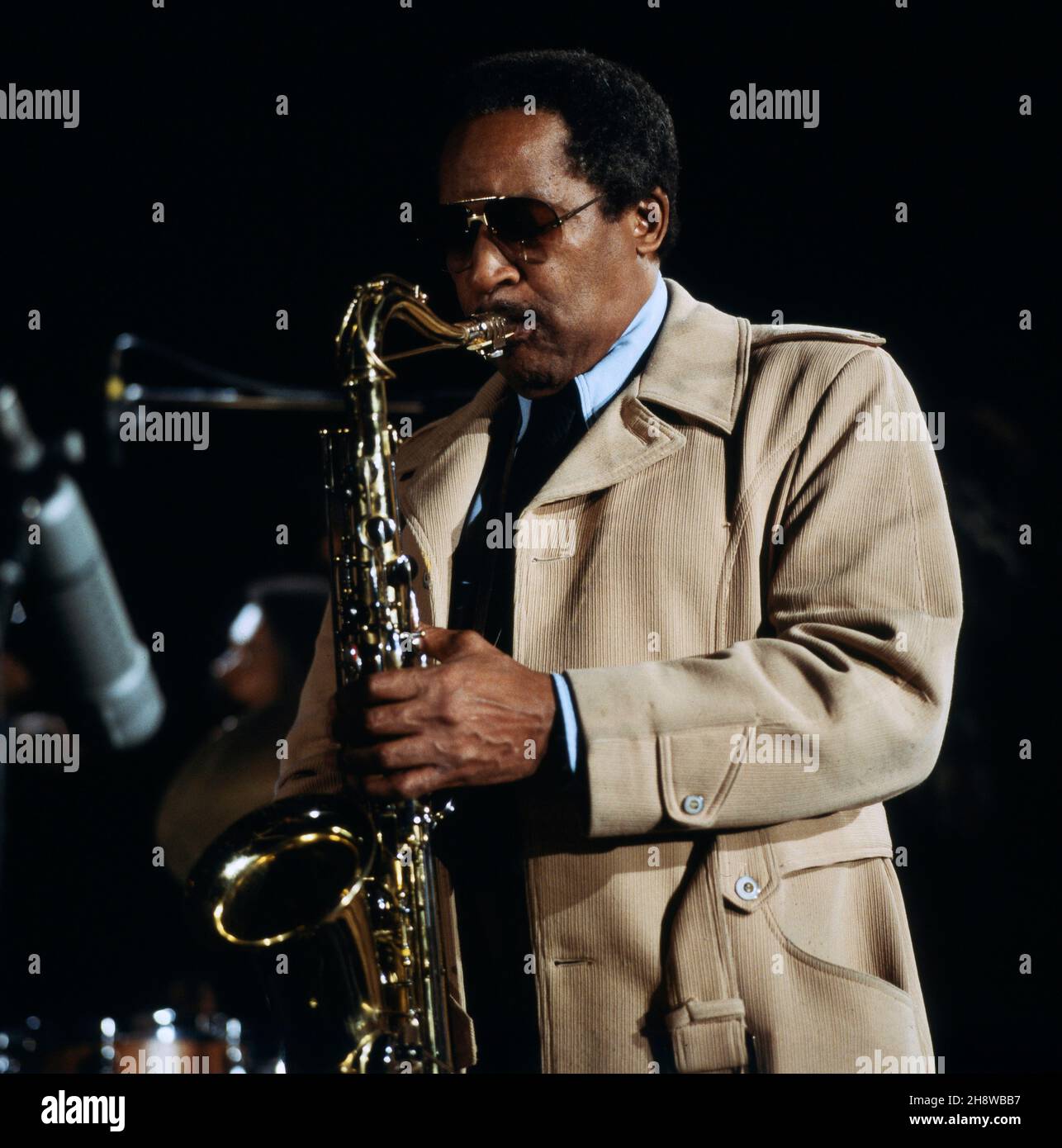 Von Freeman, amerikanischer Jazzmusiker, Tenorsaxophonist, bei einem ...