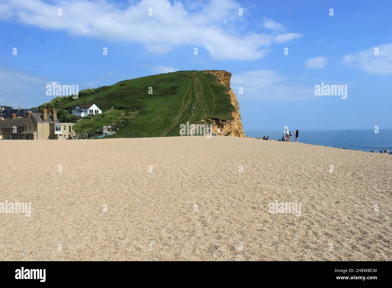 Hive Beach. The England south west coast path. Jurassic Coast. Dorset ...