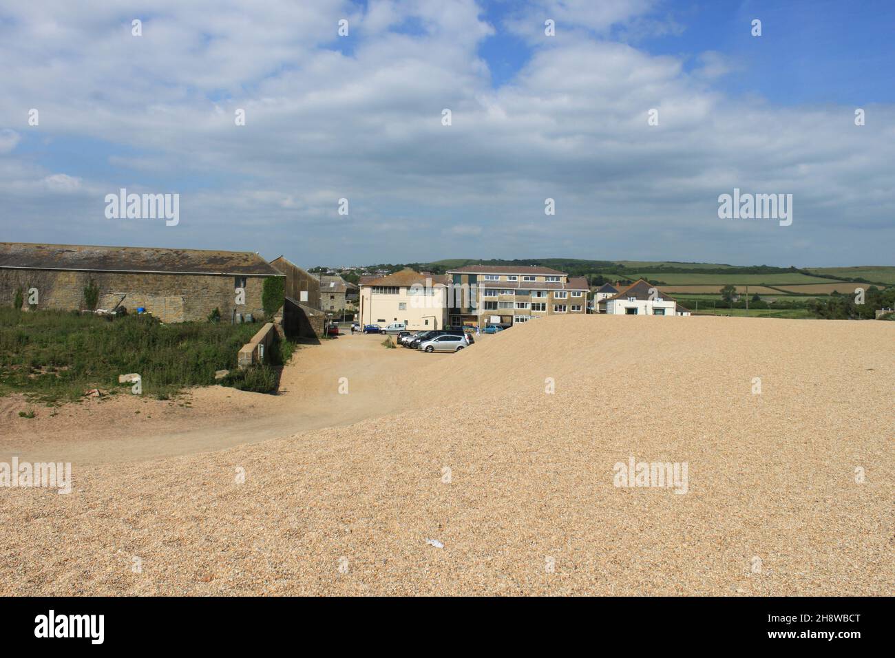 Hive Beach. The England south west coast path. Jurassic Coast. Dorset ...