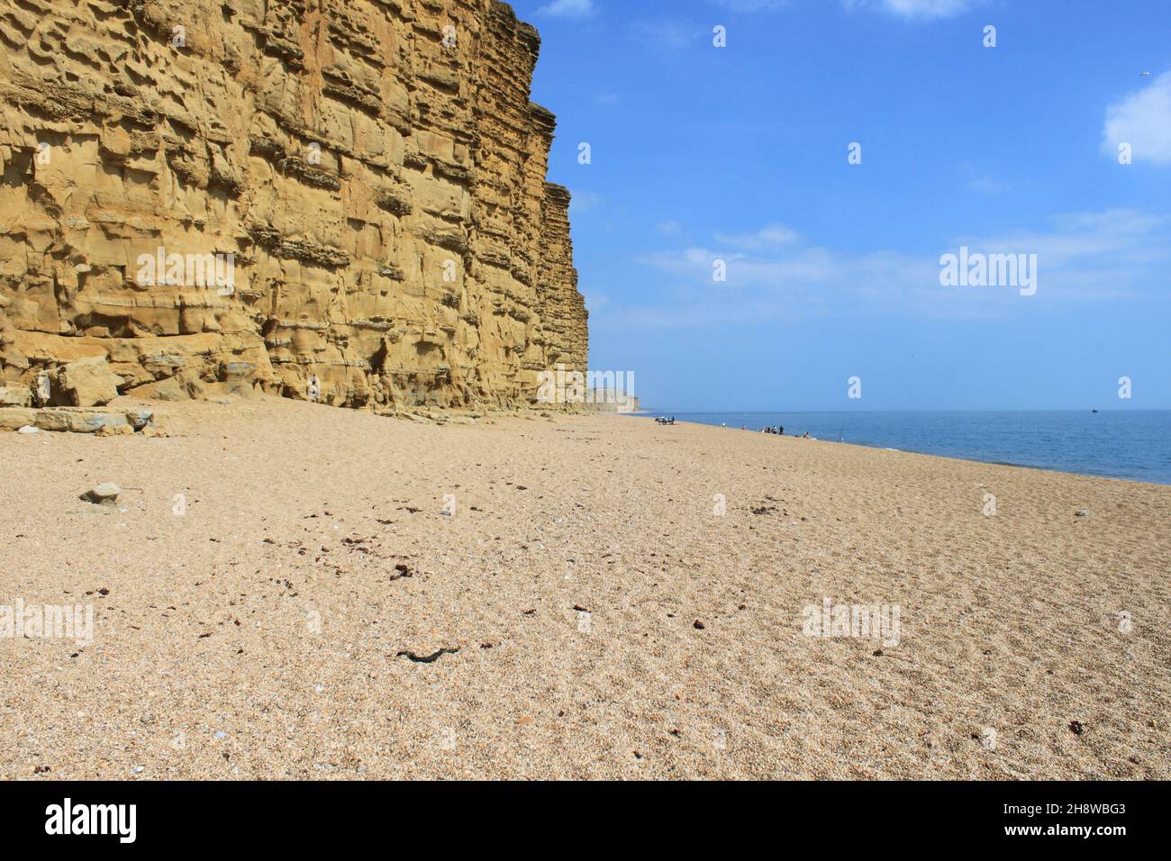 Hive Beach. The England south west coast path. Jurassic Coast. Dorset ...