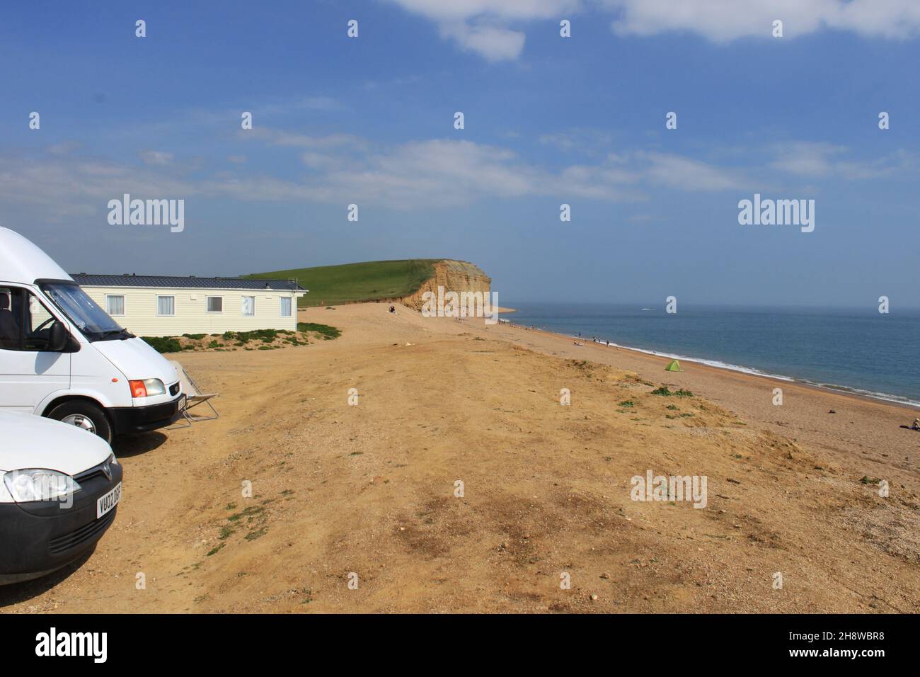 Hive Beach. The England south west coast path. Jurassic Coast. Dorset ...