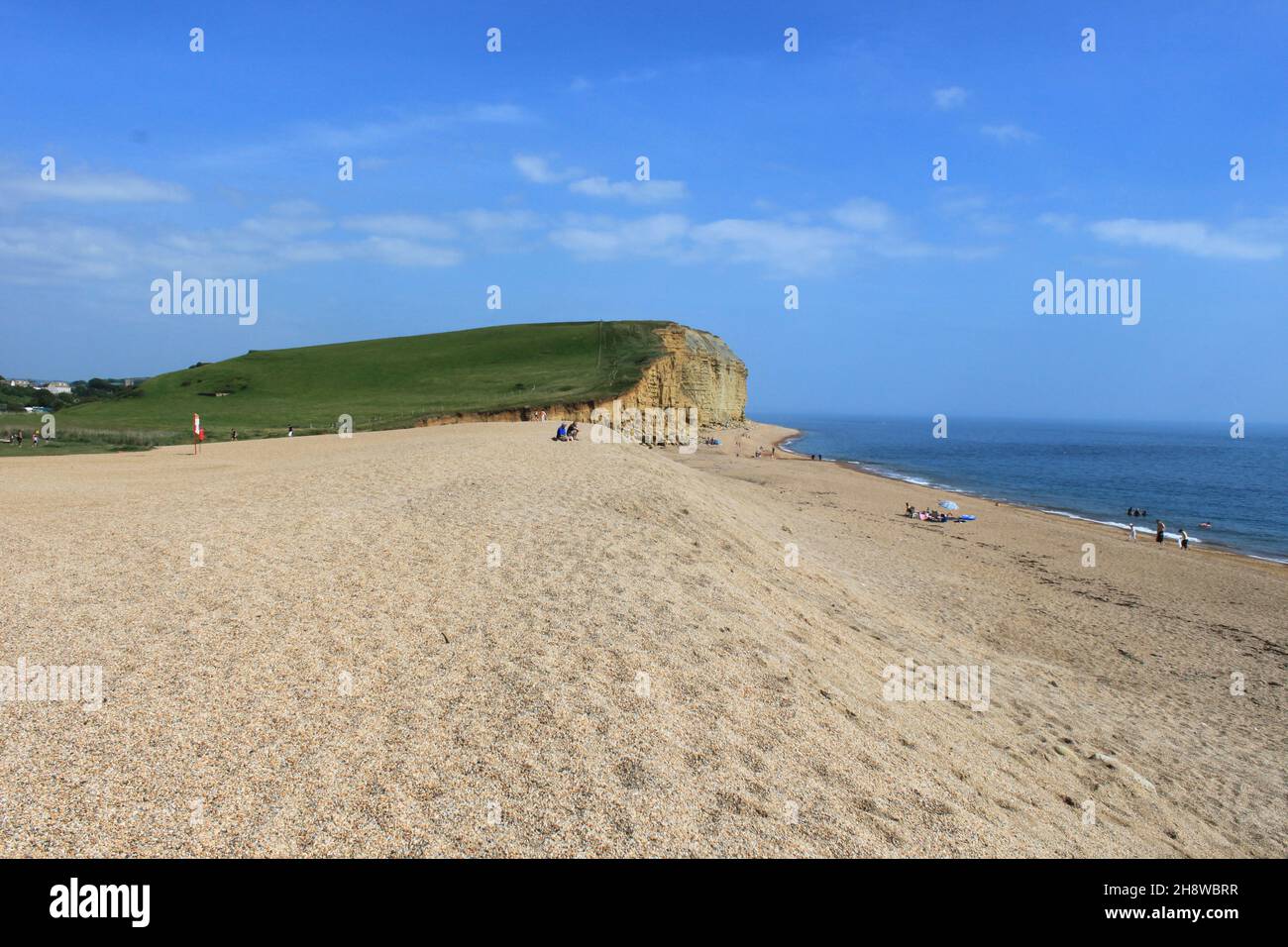 Hive Beach. The England south west coast path. Jurassic Coast. Dorset ...