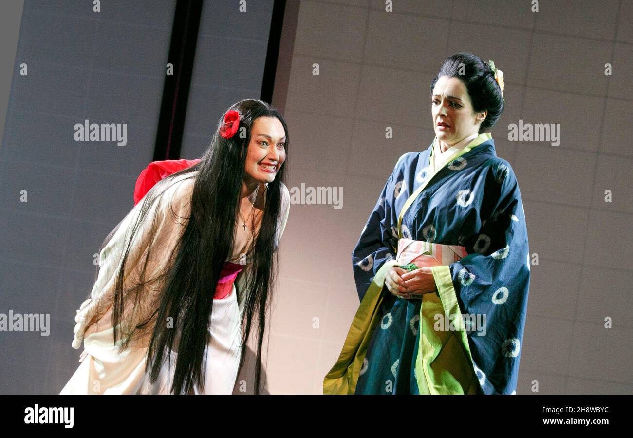 l-r: Dina Kuznetsova (Cio-Cio-San / Madam Butterfly), Pamela Helen ...
