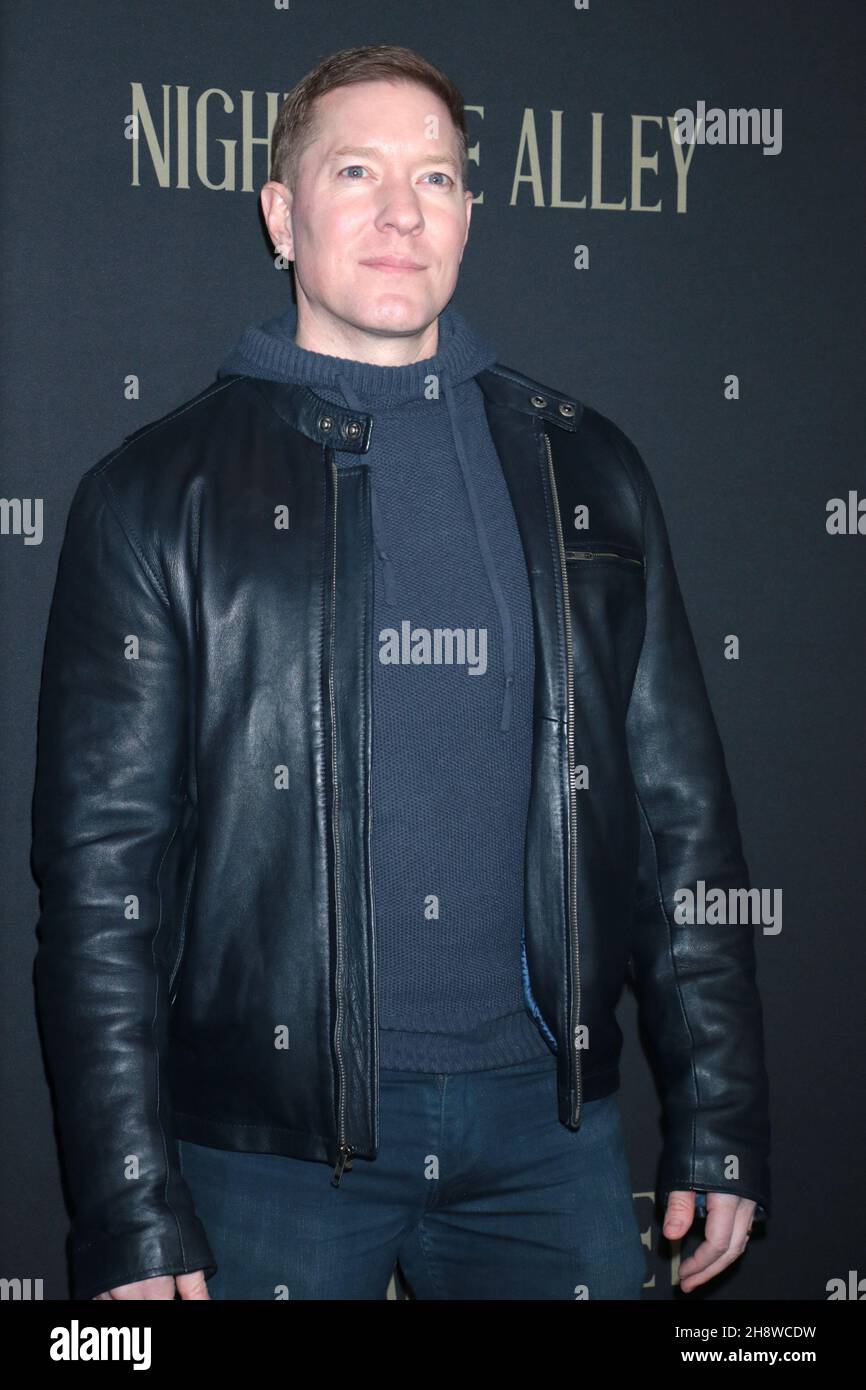 NEW YORK, NY - DECEMBER 1: Joseph Sikora at the Nightmare Alley World ...