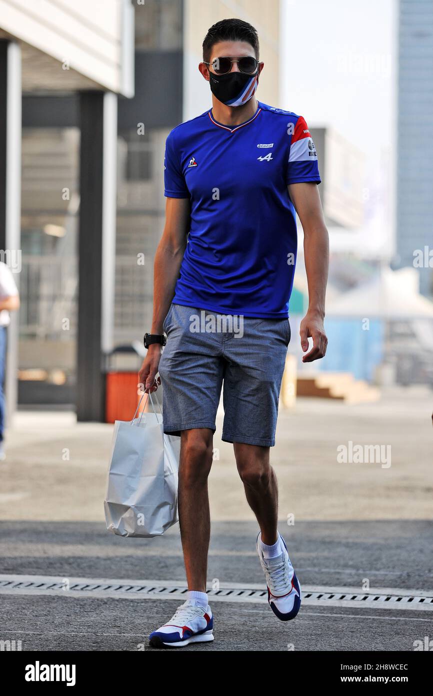 Jeddah, Saudi Arabia. 02nd Dec, 2021. Esteban Ocon (FRA) Alpine F1 Team ...