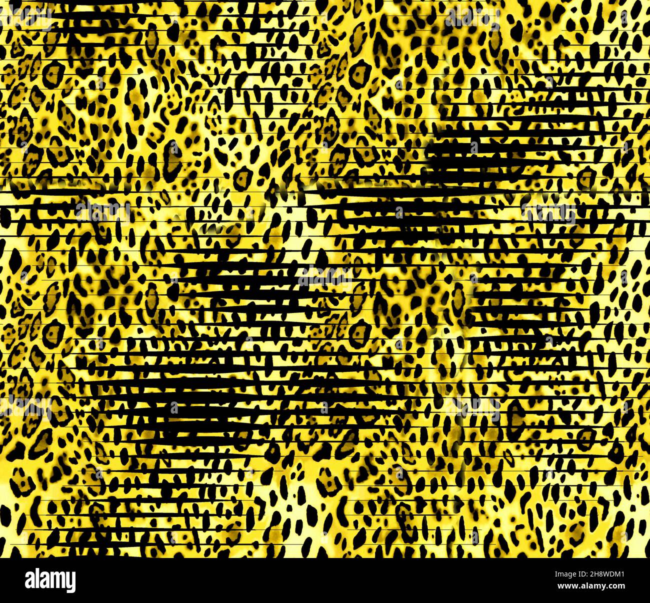 Seamless pattern made of abstract elements and shapes. Animal skin ...