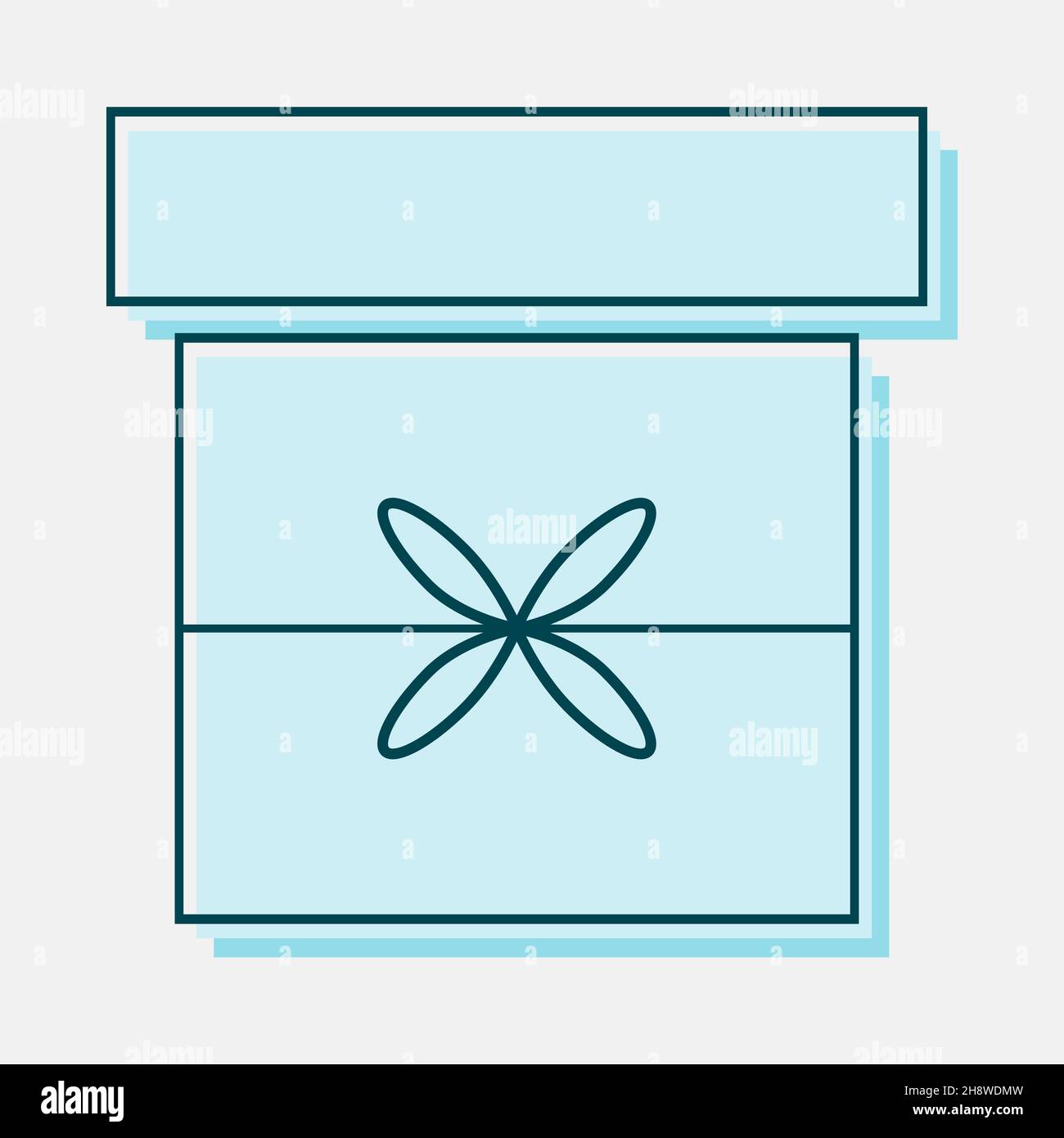 Box ajar Stock Vector Images - Alamy