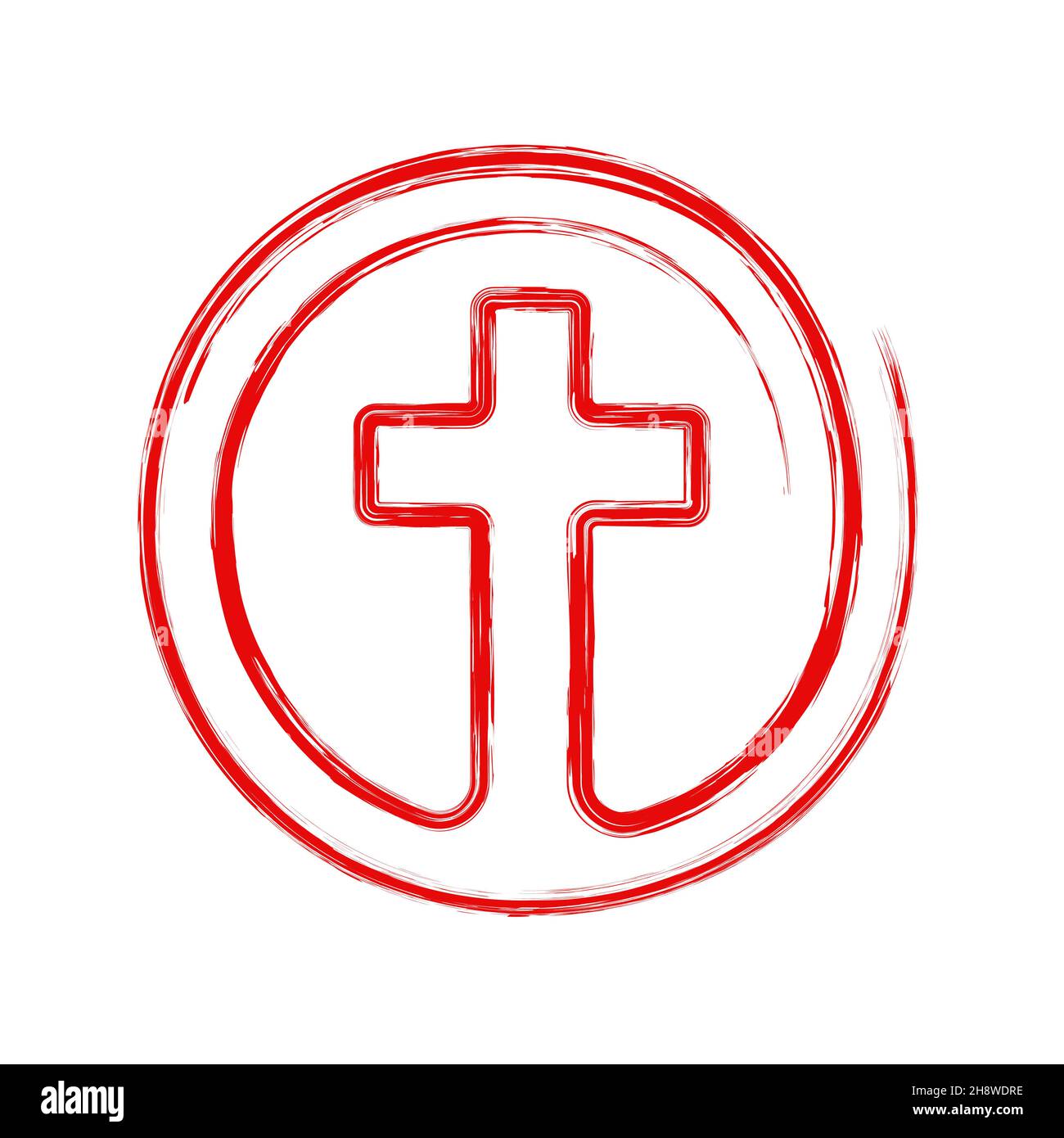 Religious Cross Drawings