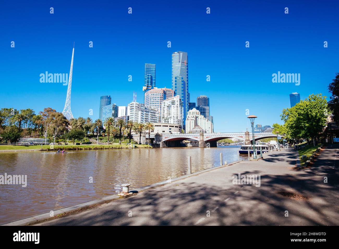 Yarra River Views of Melbourne in Australia Stock Photo - Alamy