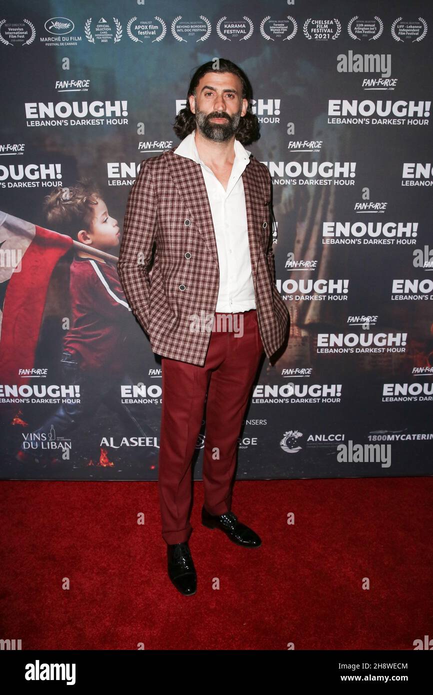 December 2, 2021: RONNY MOUAWAD attending the Parramatta Premiere and ...