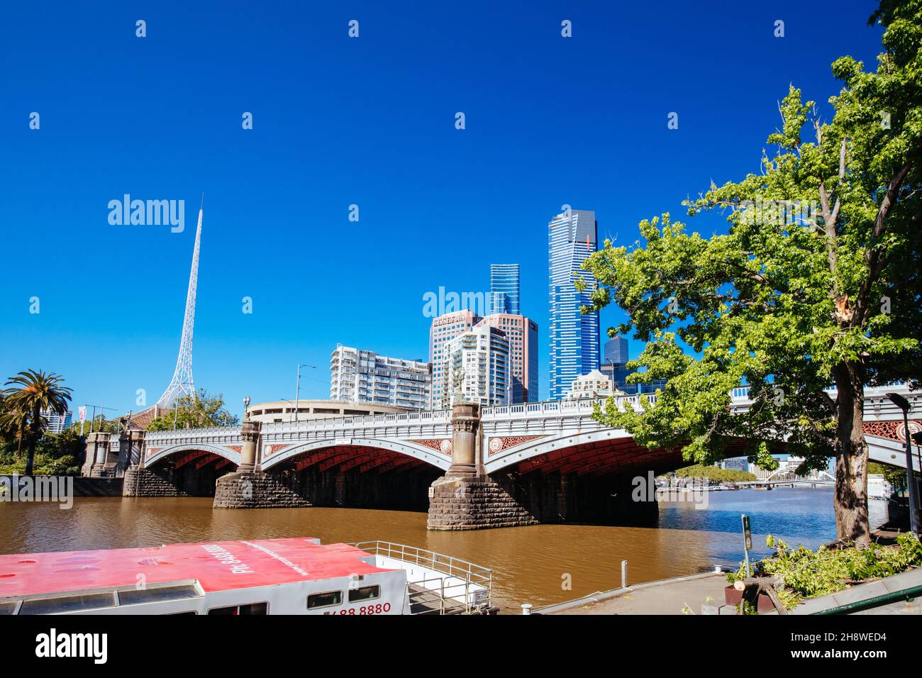 Yarra River Views of Melbourne in Australia Stock Photo - Alamy